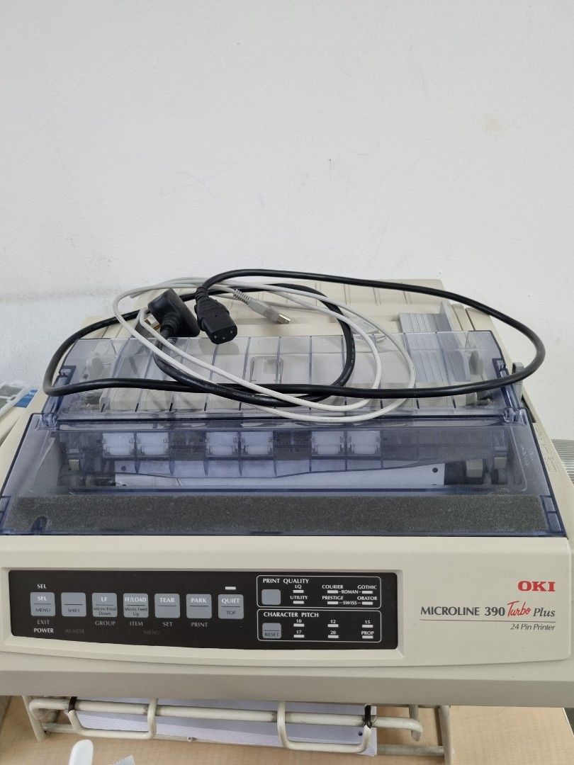 oki miroline 390 turbo plus, Computers & Tech, Printers, Scanners & Copiers on Carousell