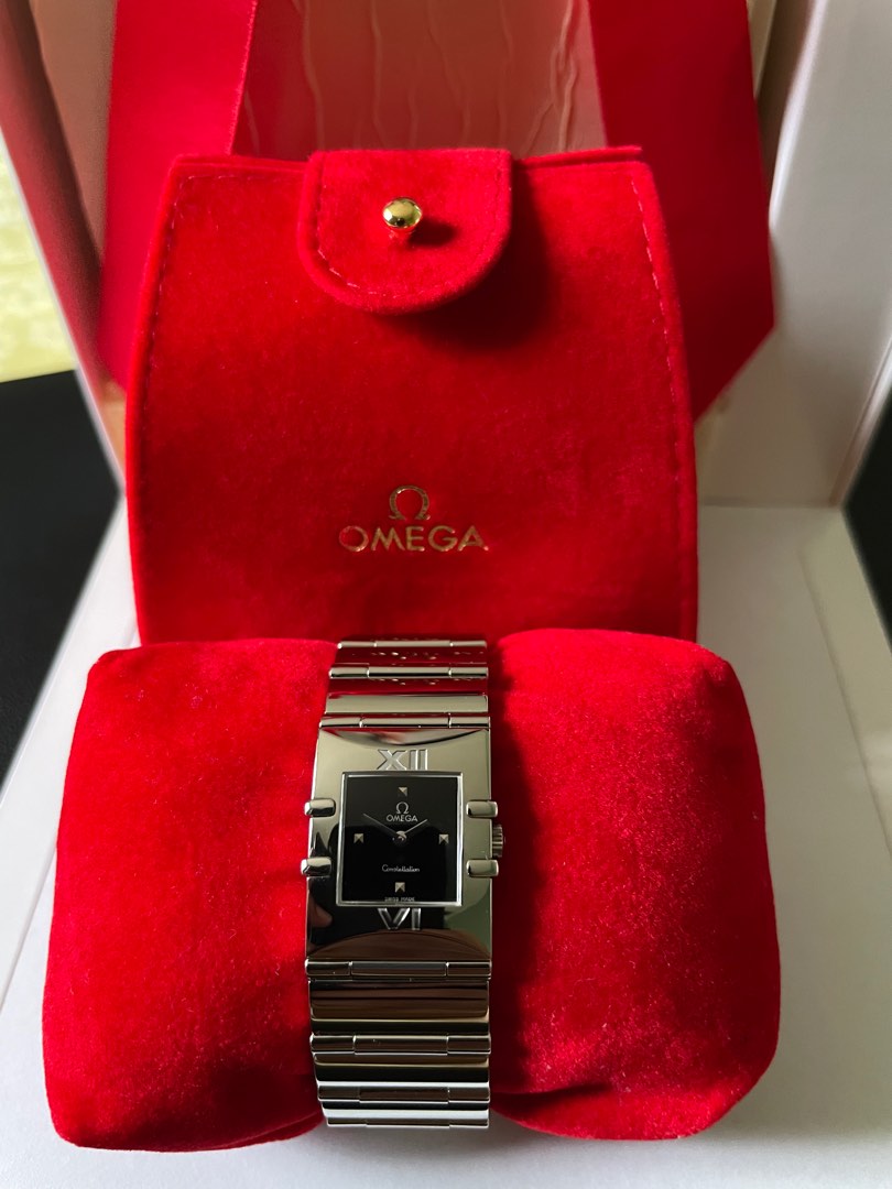 Omega Constellation Quadra, Luxury, Watches on Carousell