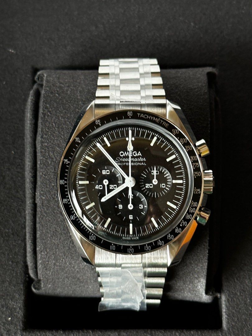 Omega Speedmaster Professional 42mm Moonwatch Hesalite Version Calibre ...