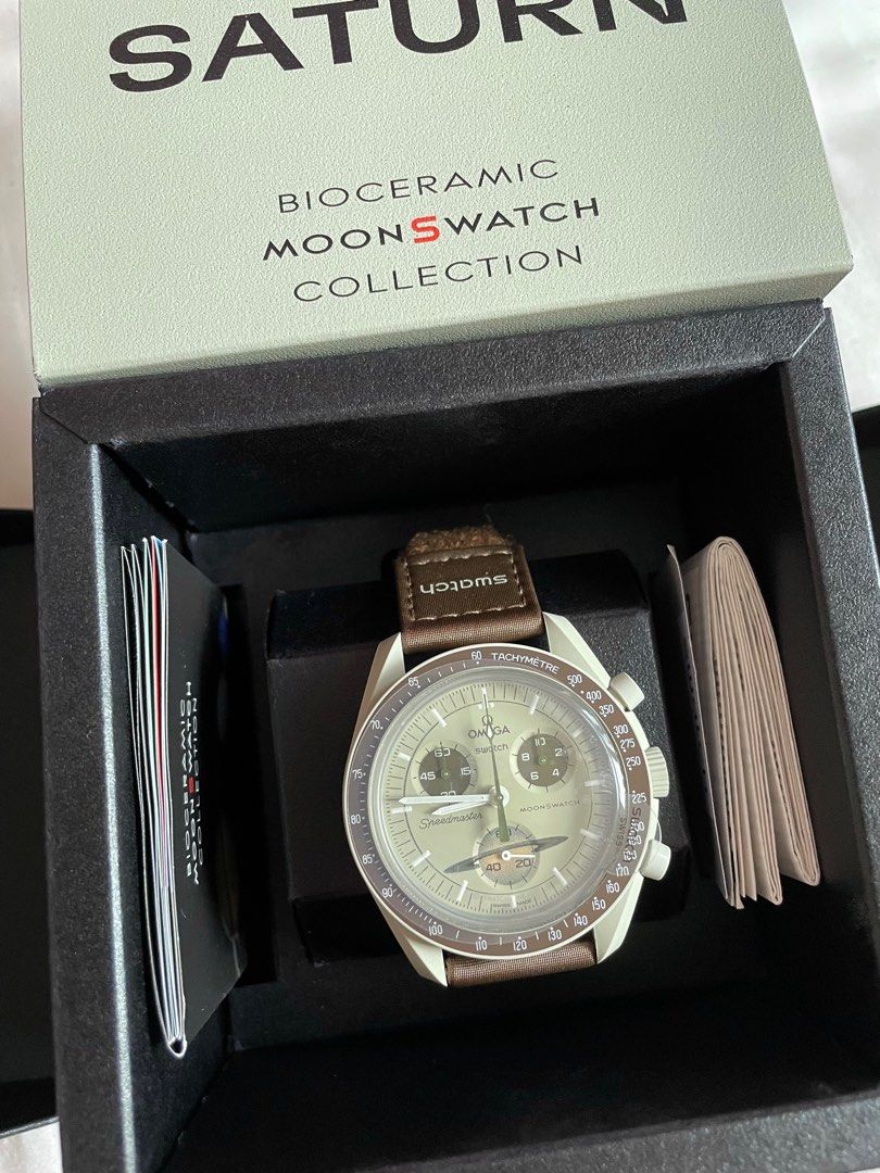 Omega swatch watch, Men's Fashion, Watches & Accessories, Watches on ...