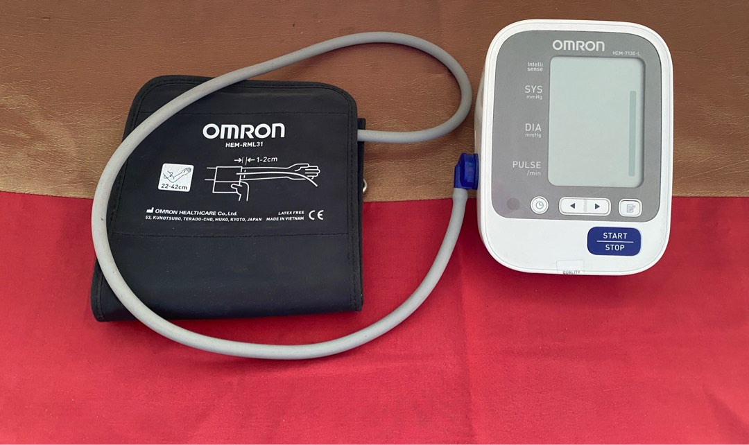 Omron Blood Pressure Device, Health & Nutrition, Health Monitors ...