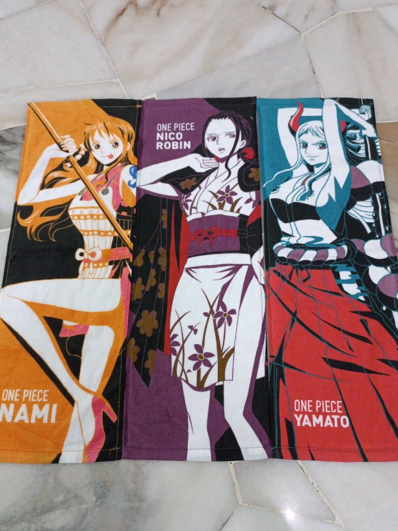 One Piece Nami/Robin/Yamato Towel, Hobbies & Toys, Collectibles ...