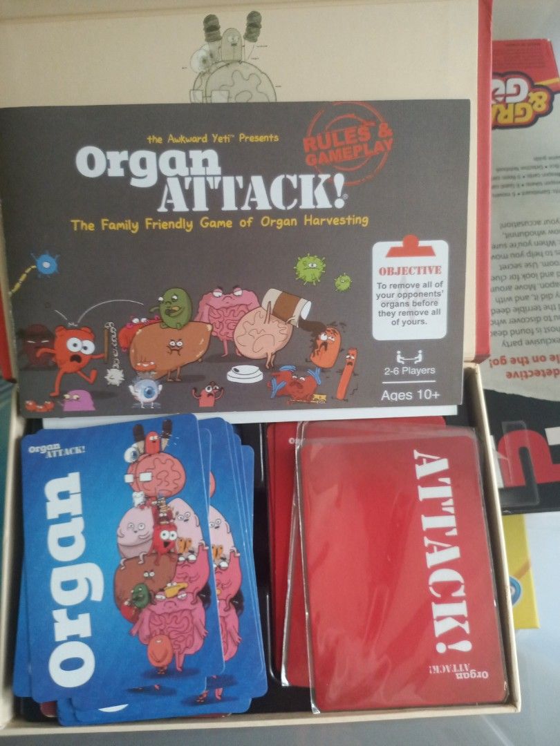 Organ attack, Hobbies & Toys, Toys & Games on Carousell