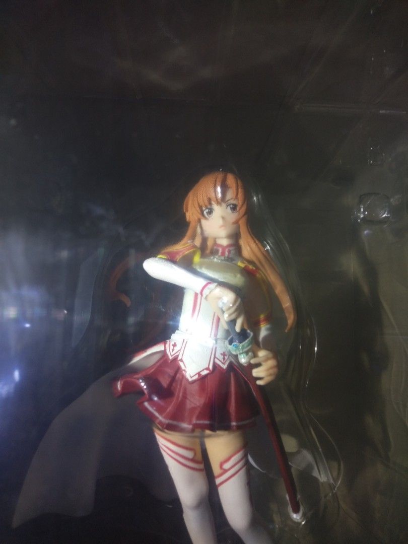 Original 2 pcs set FuRyu Sword Art Online Figure 1 Asuna and Kirito SAO ...
