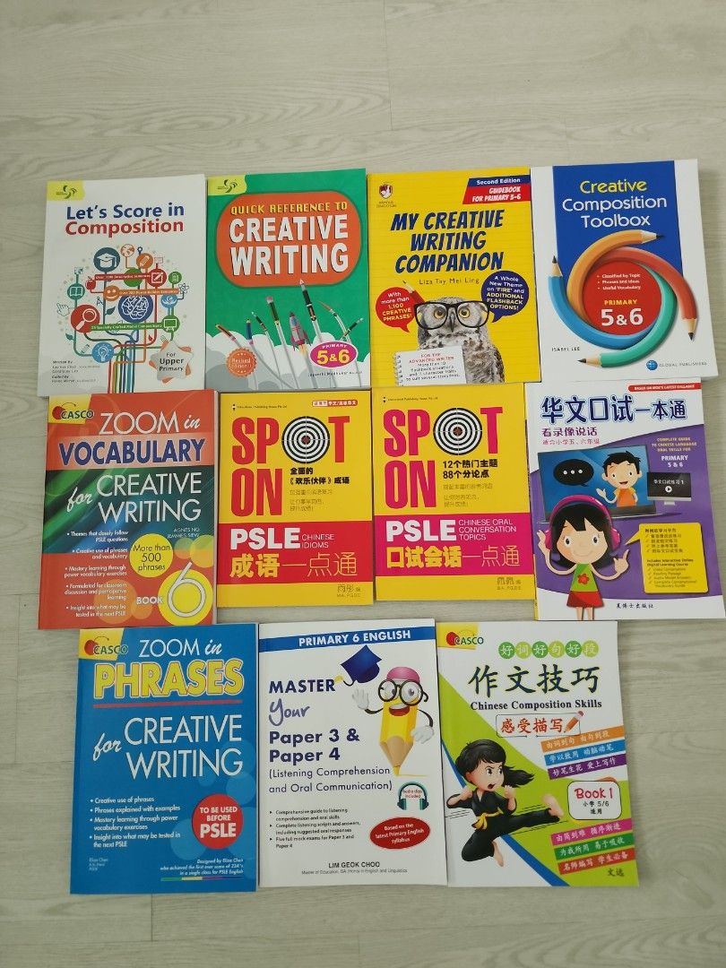 P5/ P6 PSLE Creative Writing, Oral & Listening Comprehension books ...