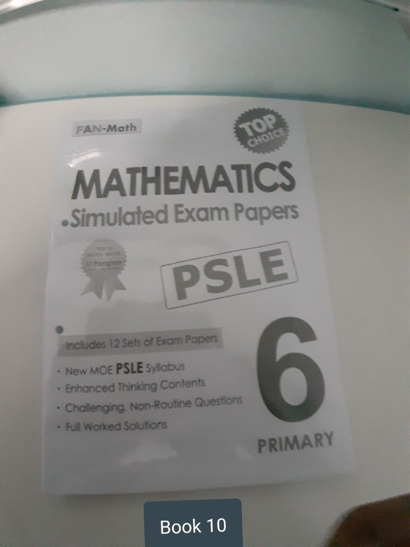 P6 Maths / PSLE MATHS EXAM PAPERS, Hobbies & Toys, Books & Magazines ...