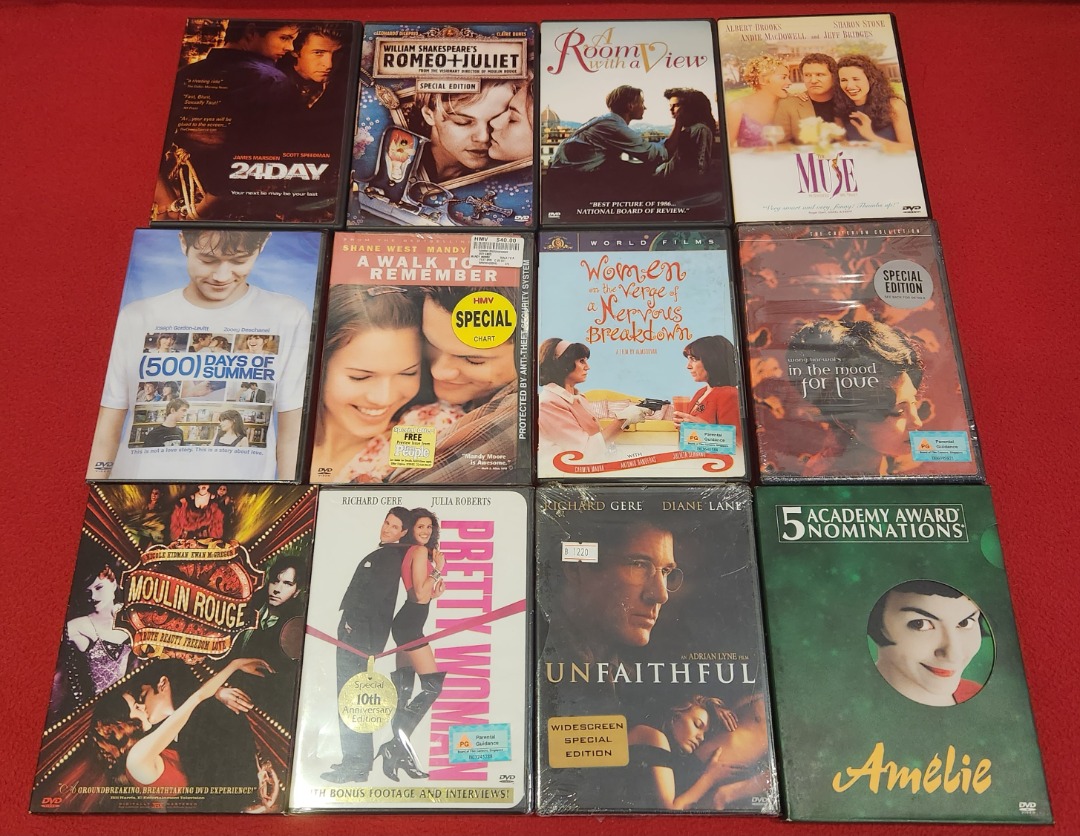 Ladys' night in? DVD Package of 12 movies - Amelie, Room with a View ...
