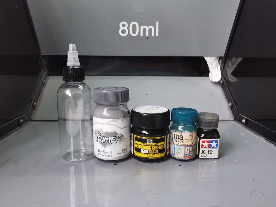 Empty paint bottles 80ml and 100ml, Hobbies & Toys, Toys & Games on ...