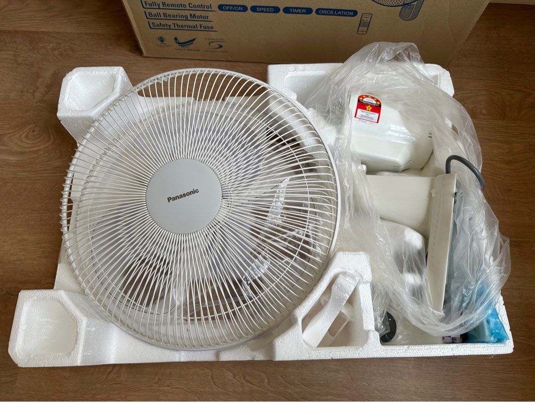 Panasonic Electric Wall Fan, Furniture & Home Living, Lighting & Fans ...