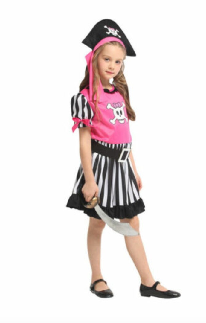 Pink Pirate Costume For Girls Singapore Birthday Party Celebration Girl ...
