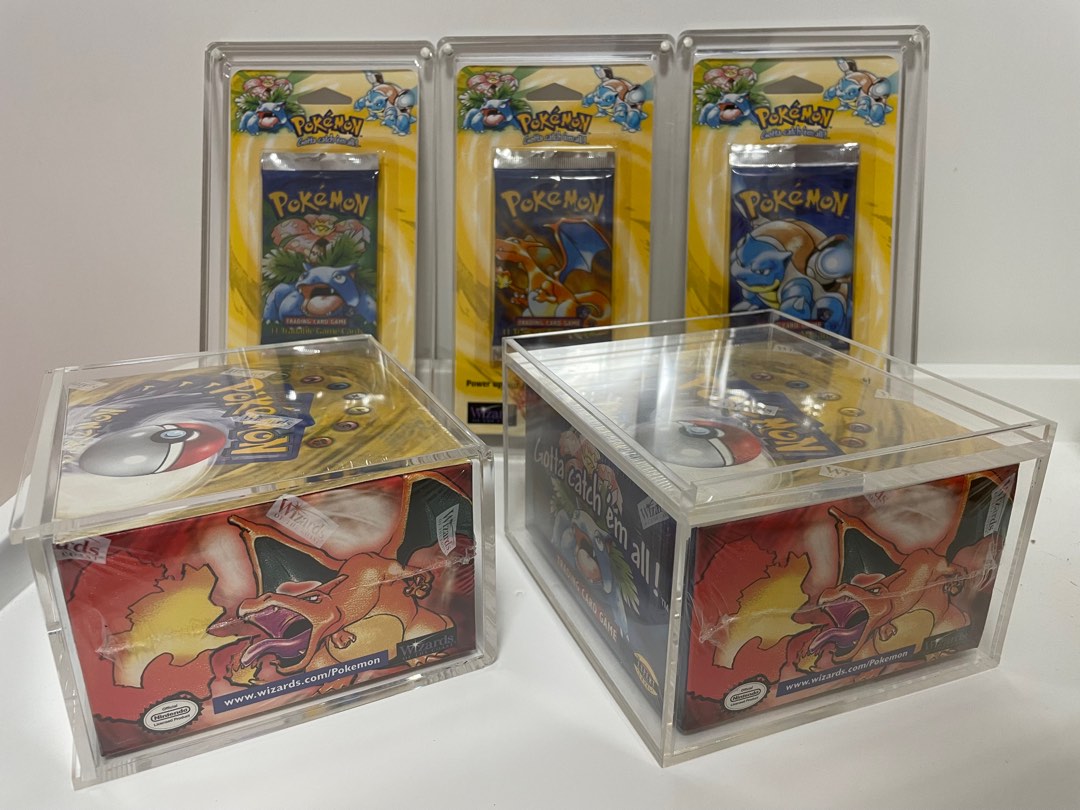 Pokemon Base Set Booster Box Shadowless 1st Edition PSA BGS charizard ...