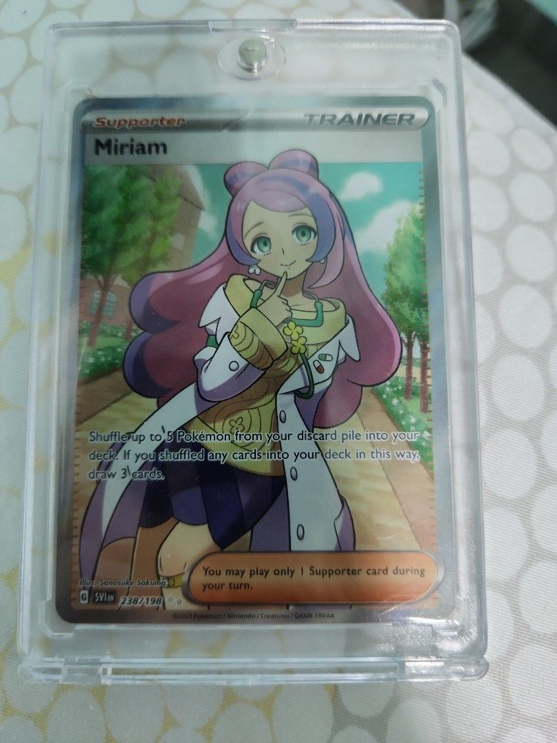 Pokemon Card Miriam SR Hobbies Toys Toys Games On Carousell Pokemon Card Miriam SR Hobbies Toys Toys Games On Carousell