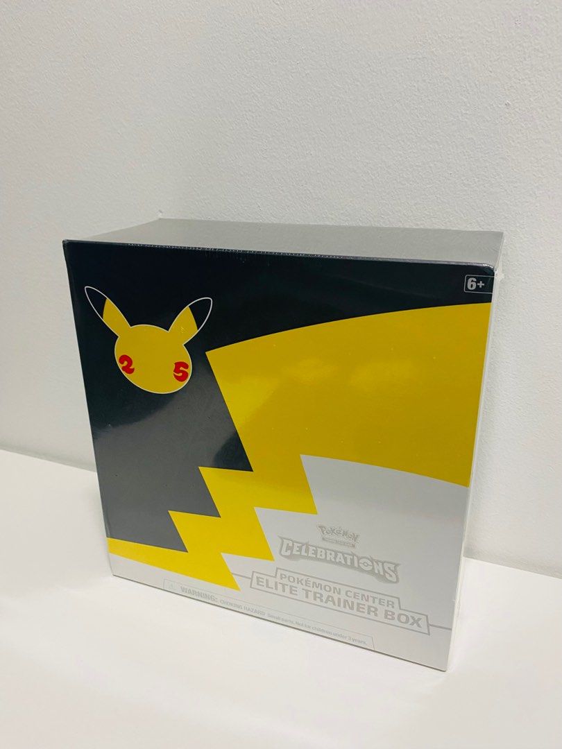 Pokemon Celebrations 25th Anniversary ETB Pokemon Center Exclusive ...