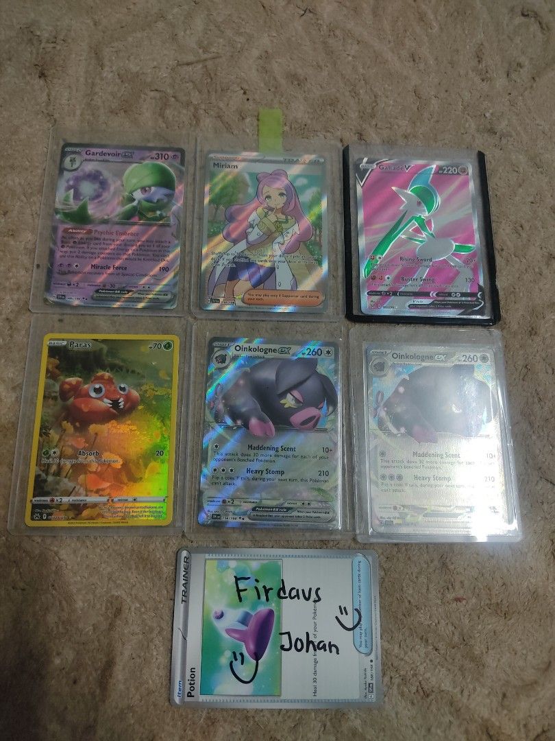 Pokemon Miriam FA Scarlet & Violet, Hobbies & Toys, Toys & Games on Carousell