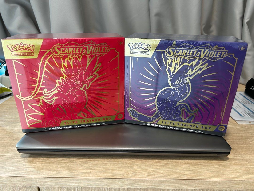 Pokemon Scarlet & Violet ETB Set, Hobbies & Toys, Toys & Games on Carousell