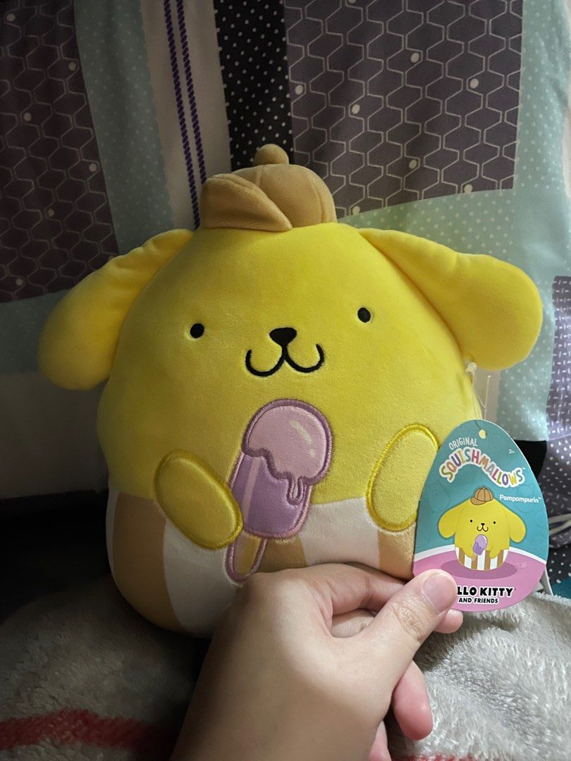 Pompourin Squishmallow, Hobbies & Toys, Toys & Games on Carousell