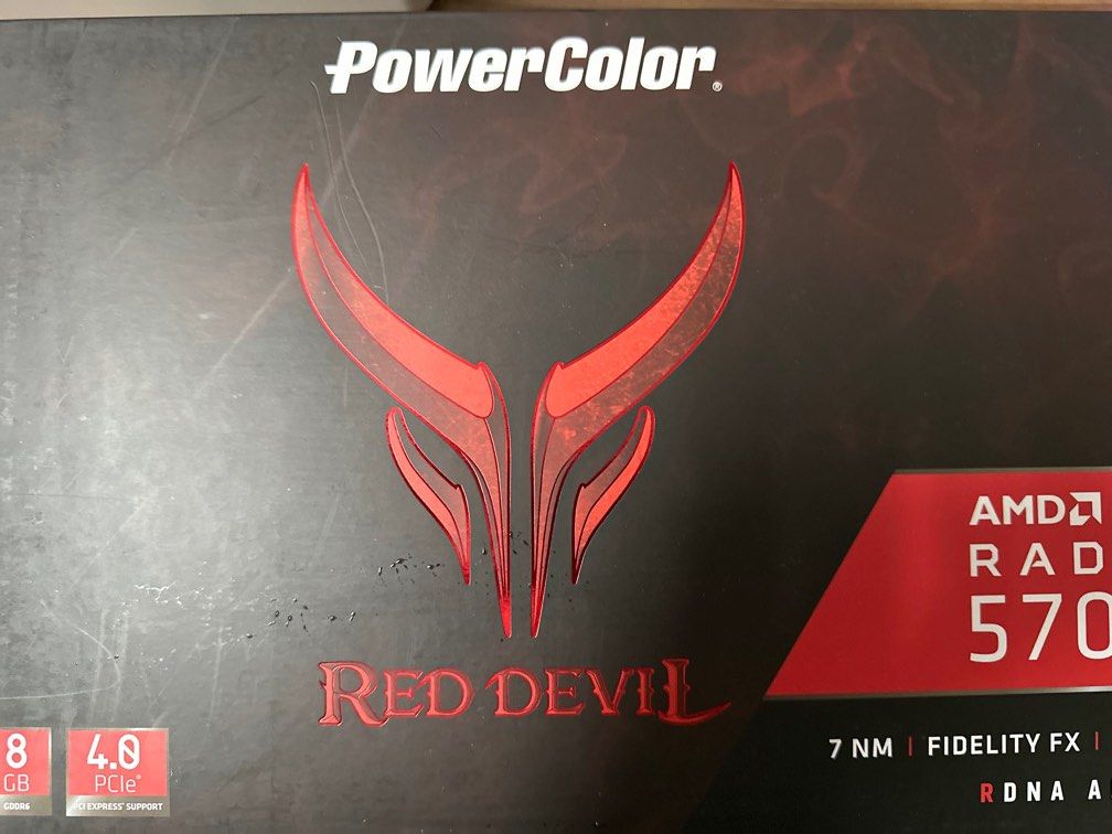 Power Color RX 5700 XT Red Devil, Computers & Tech, Parts & Accessories ...