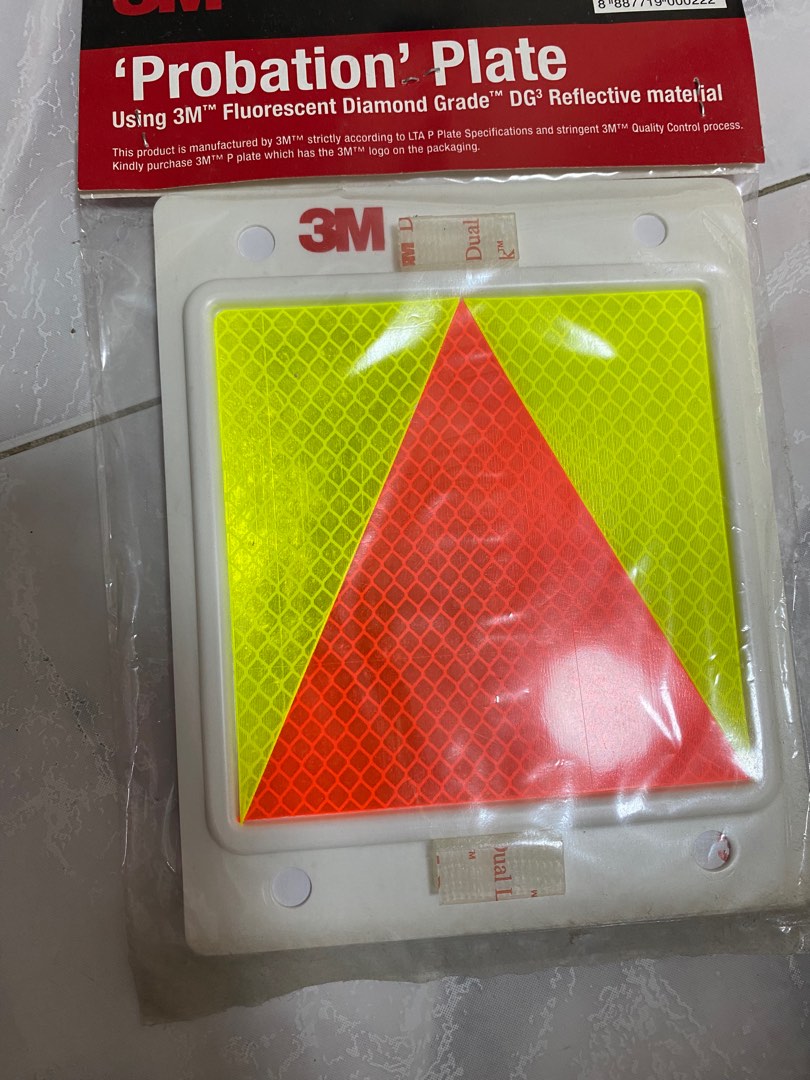 Probation Plate, Car Accessories, Accessories on Carousell