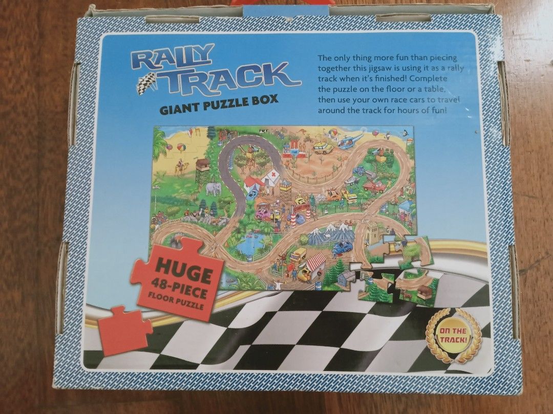 Raily Track Giant Puzzle Box, Hobbies & Toys, Toys & Games on Carousell