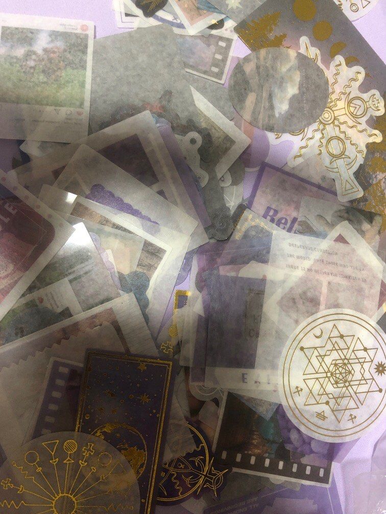 random sticker packets, Hobbies & Toys, Stationery & Craft, Other ...