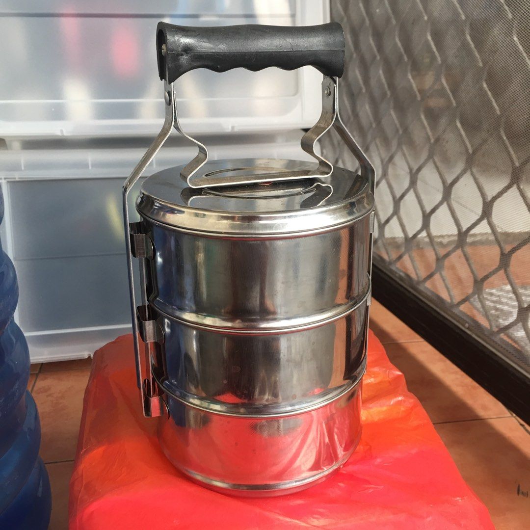 Rantang stainless white tiger susun 3 - tempat makan katering catering ...