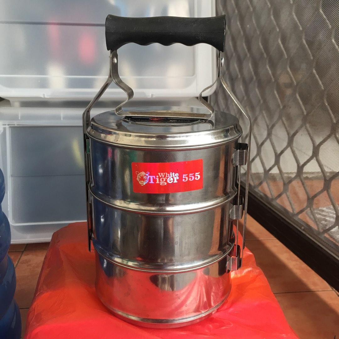 Rantang stainless white tiger susun 3 - tempat makan katering catering ...