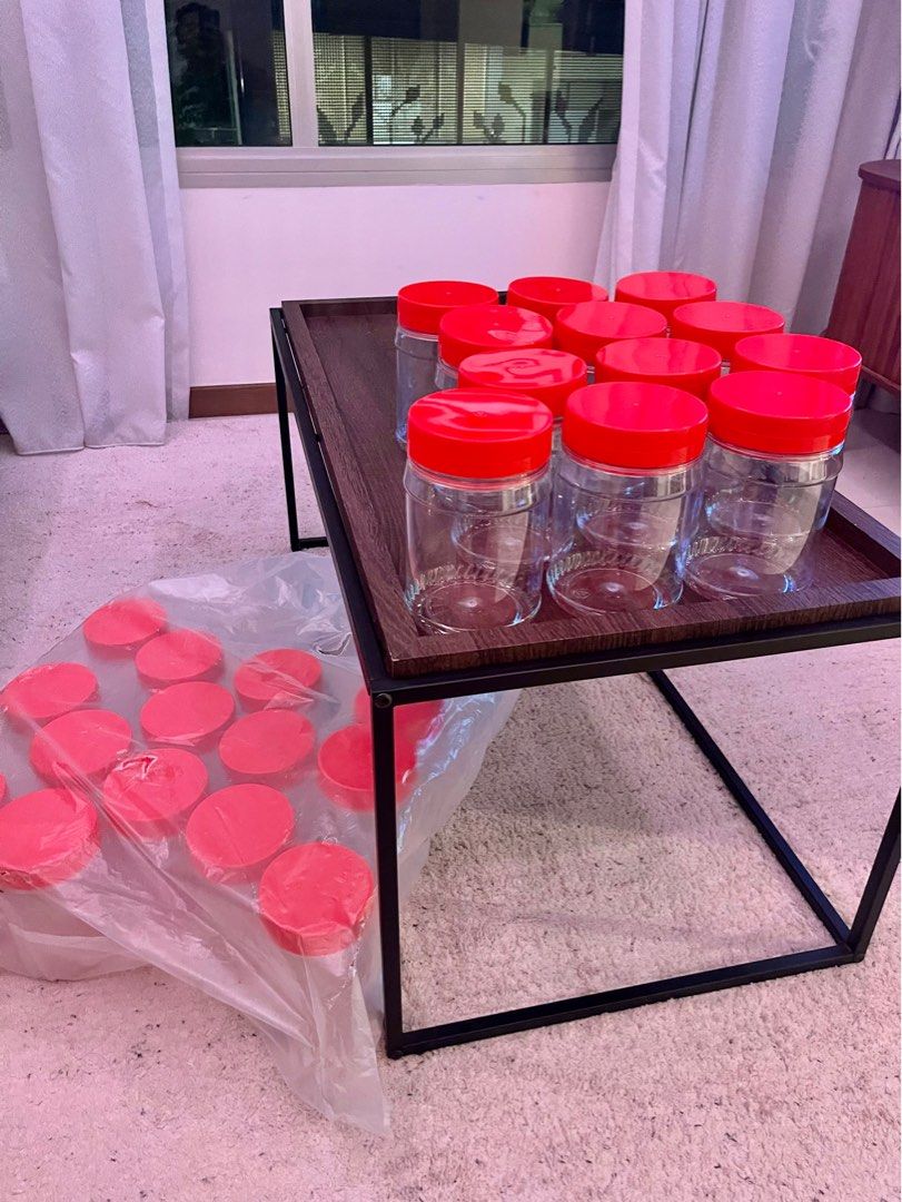 Red Cap Container (Botol Kuih), Food & Drinks, Homemade Bakes on Carousell
