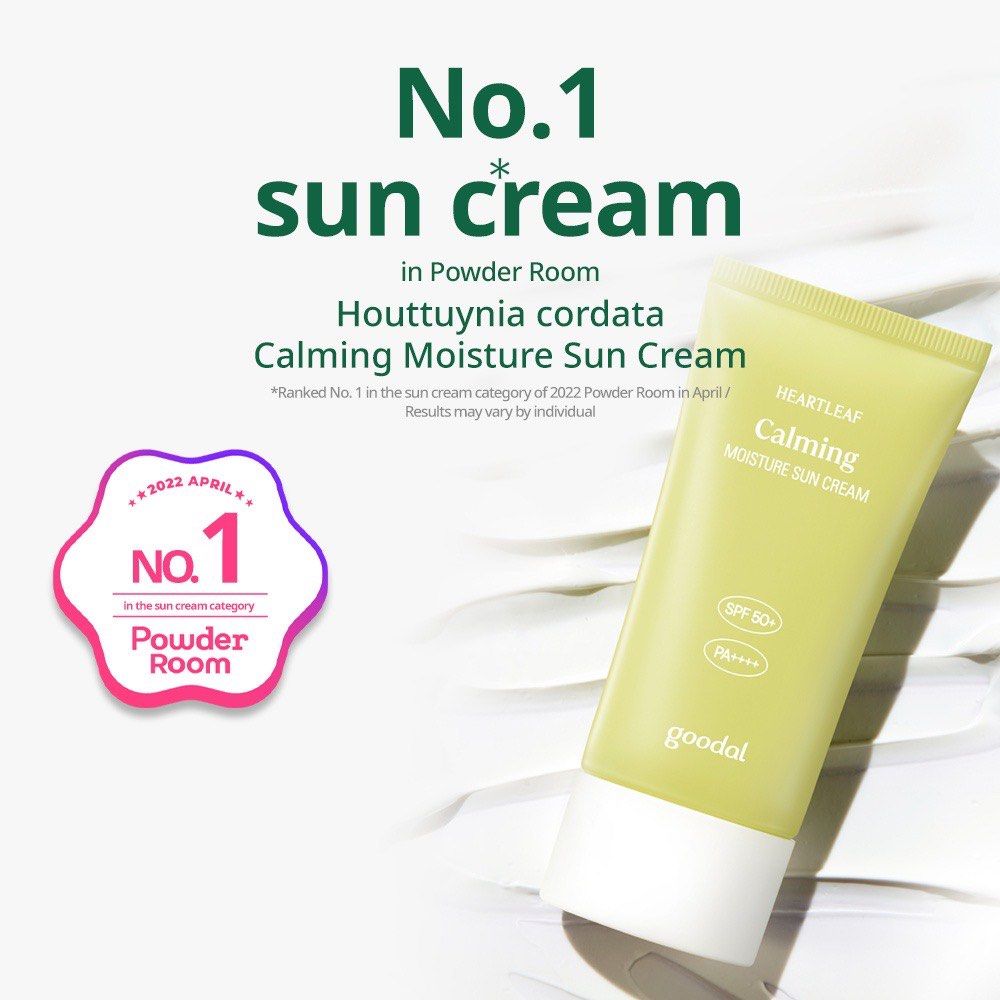 [Renewed] Goodal Houttuynia Cordata Calming Moisture Vegan Sun Cream ...