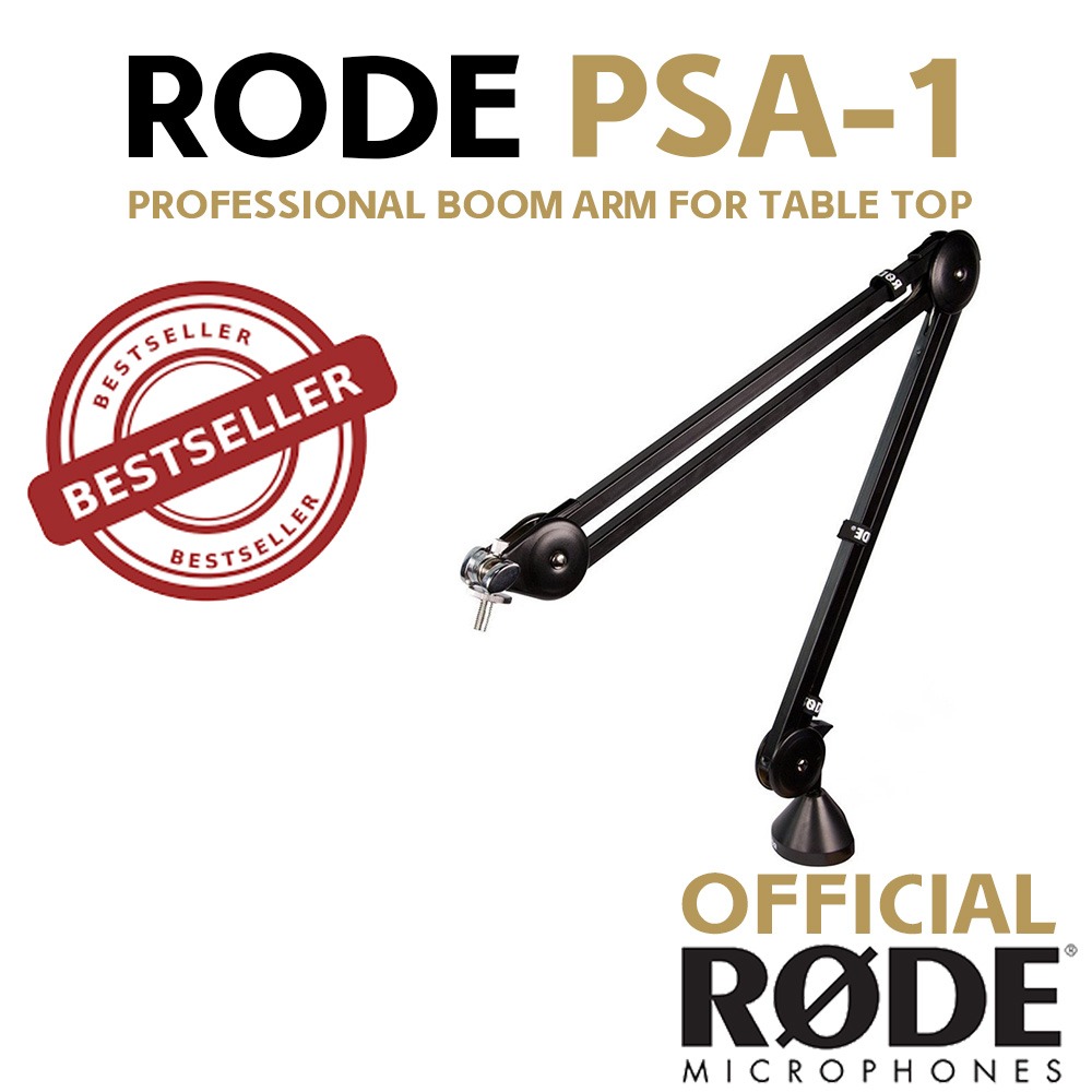 Rode PSA1 PSA-1 Studio Boom Arm for Microphones, Audio, Microphones on ...