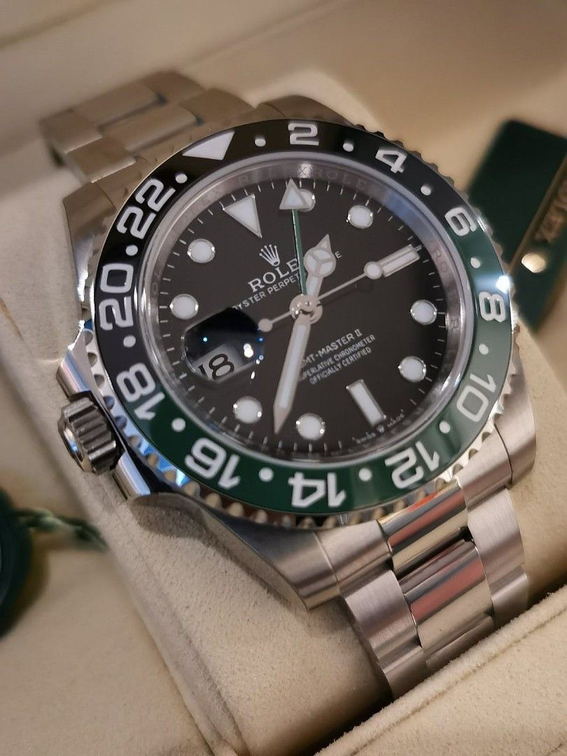 Rolex GMT Master 2 Sprite left handed, Men's Fashion, Watches ...