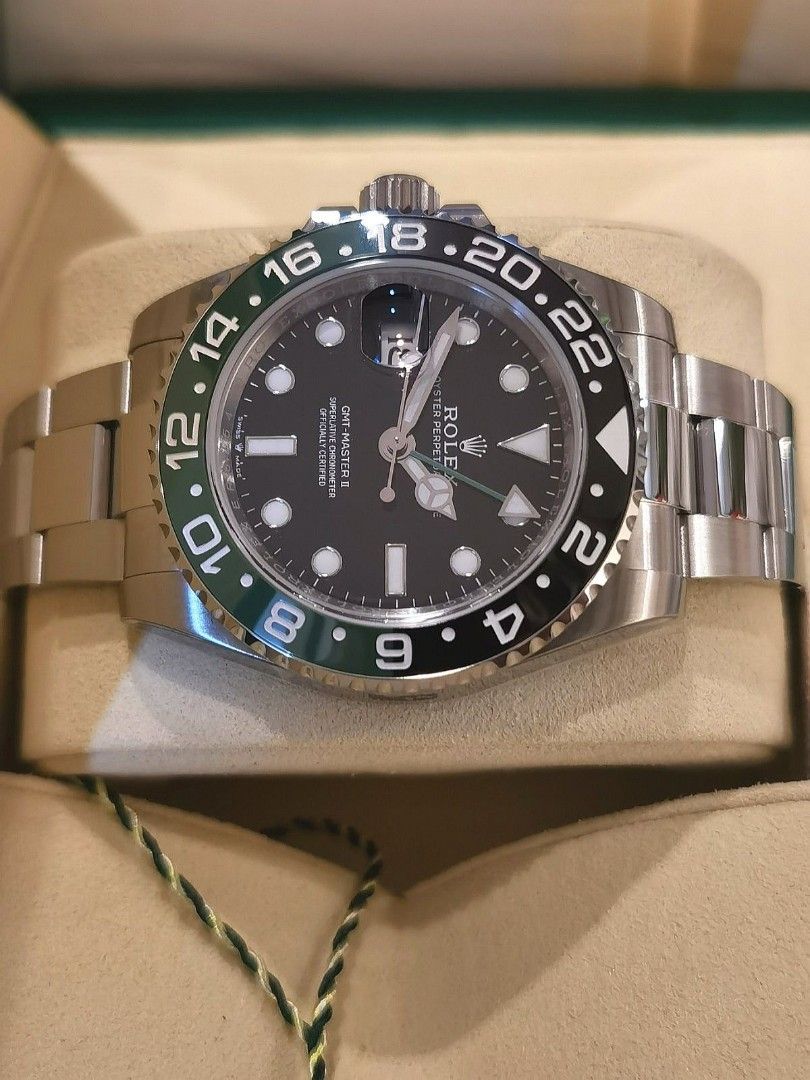 Rolex GMT Master 2 Sprite left handed, Men's Fashion, Watches ...