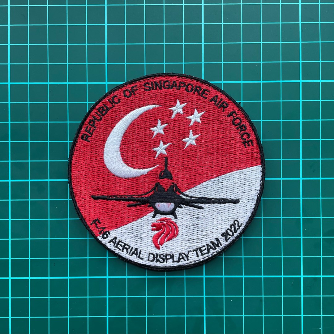 RSAF F-16 Aerial Display 2022 Patch, Hobbies & Toys, Memorabilia ...