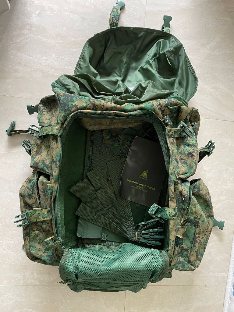 SAF Field Pack, Men's Fashion, Bags, Backpacks on Carousell