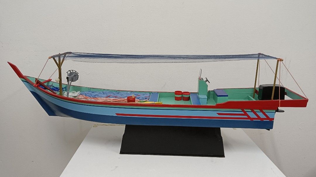 Sampan nelayan scale for rc, Hobbies & Toys, Toys & Games on Carousell