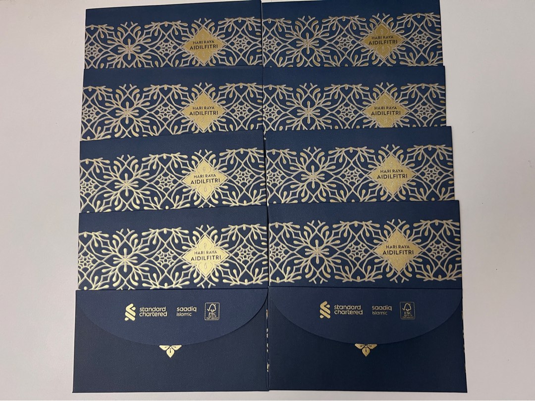 Sampul Duit Raya 2023 Standard Chartered for 10pcs, Everything Else ...