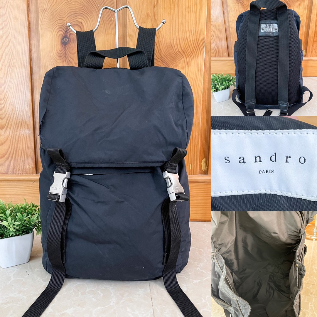 SANDRO PARIS BACKPACK, Men's Fashion, Bags, Backpacks on Carousell