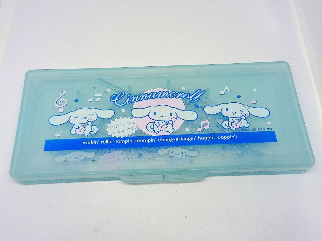 Sanrio Cinnamoroll Ruler Protactor Triangle Set with Hard Case on Carousell