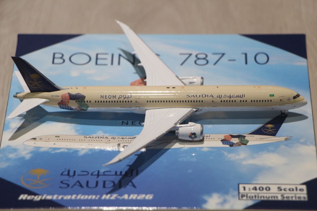 Saudia B787-10 Dream)liner HZ-AR26 'Neom', Hobbies & Toys, Toys & Games ...