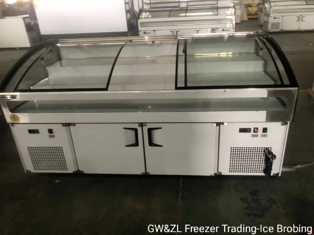 SEAFOODS DISPLAY COMBO CHILLER, TV & Home Appliances, Kitchen ...