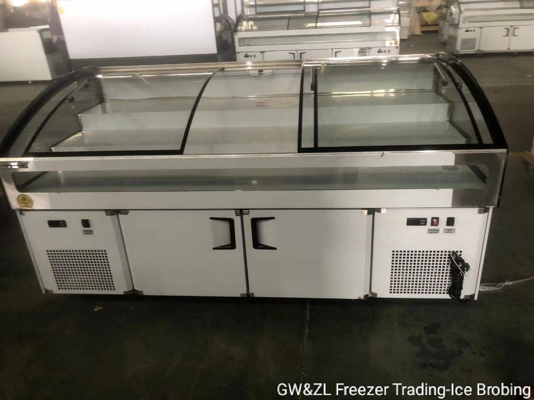 SEAFOODS DISPLAY COMBO CHILLER, TV & Home Appliances, Kitchen ...