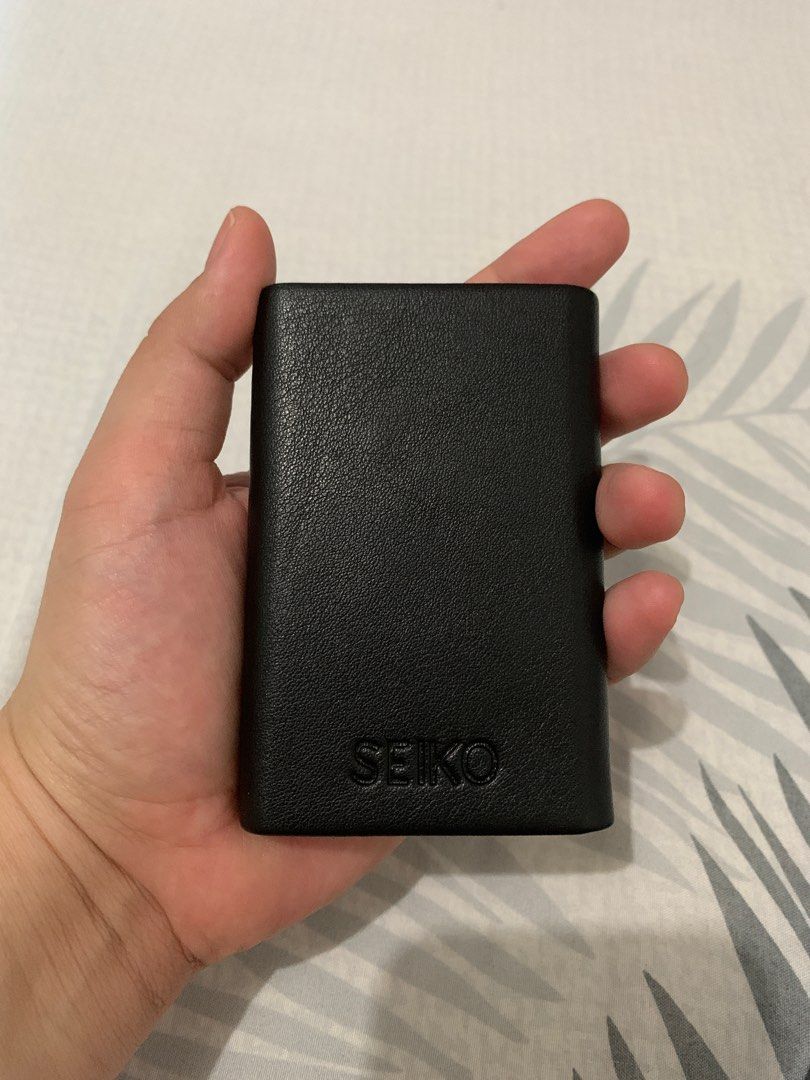 Seiko stainless card holder on Carousell