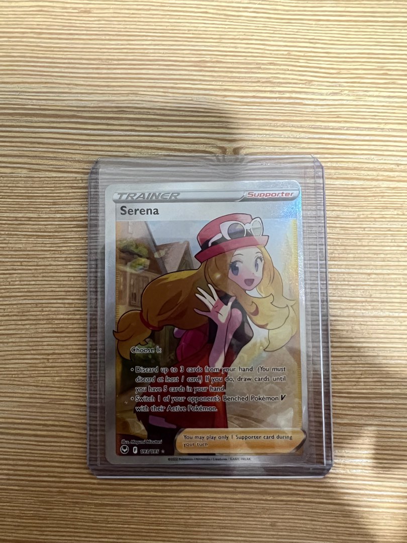 Serena Full Art, Hobbies & Toys, Toys & Games on Carousell
