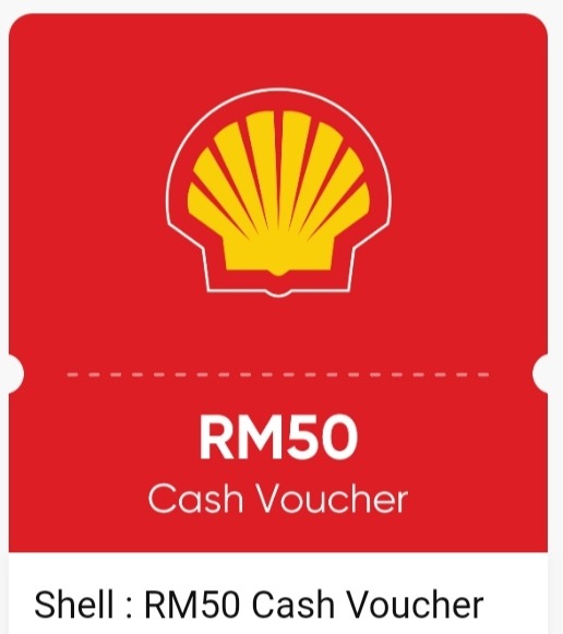 Shell RM50 voucher , Tickets & Vouchers, Vouchers on Carousell