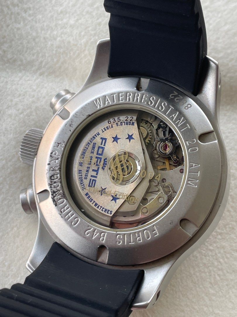 Sincere Watch Limited Edition Fortis B42 Art Watch, Luxury, Watches on ...