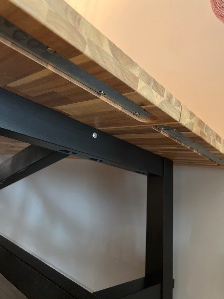 SKOGSTA table ikea, Furniture & Home Living, Furniture, Tables & Sets ...