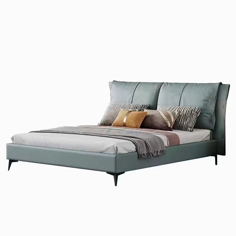 Solid wood Bed frame High Quality Fishbone Wooden Slates, Furniture ...