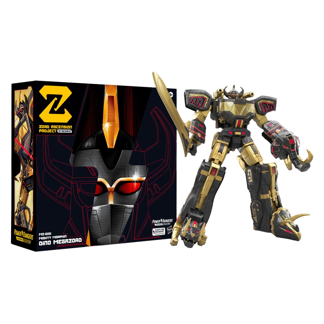 Special Edition Zord Ascension Project Mighty Morphin Dino Megazord ...