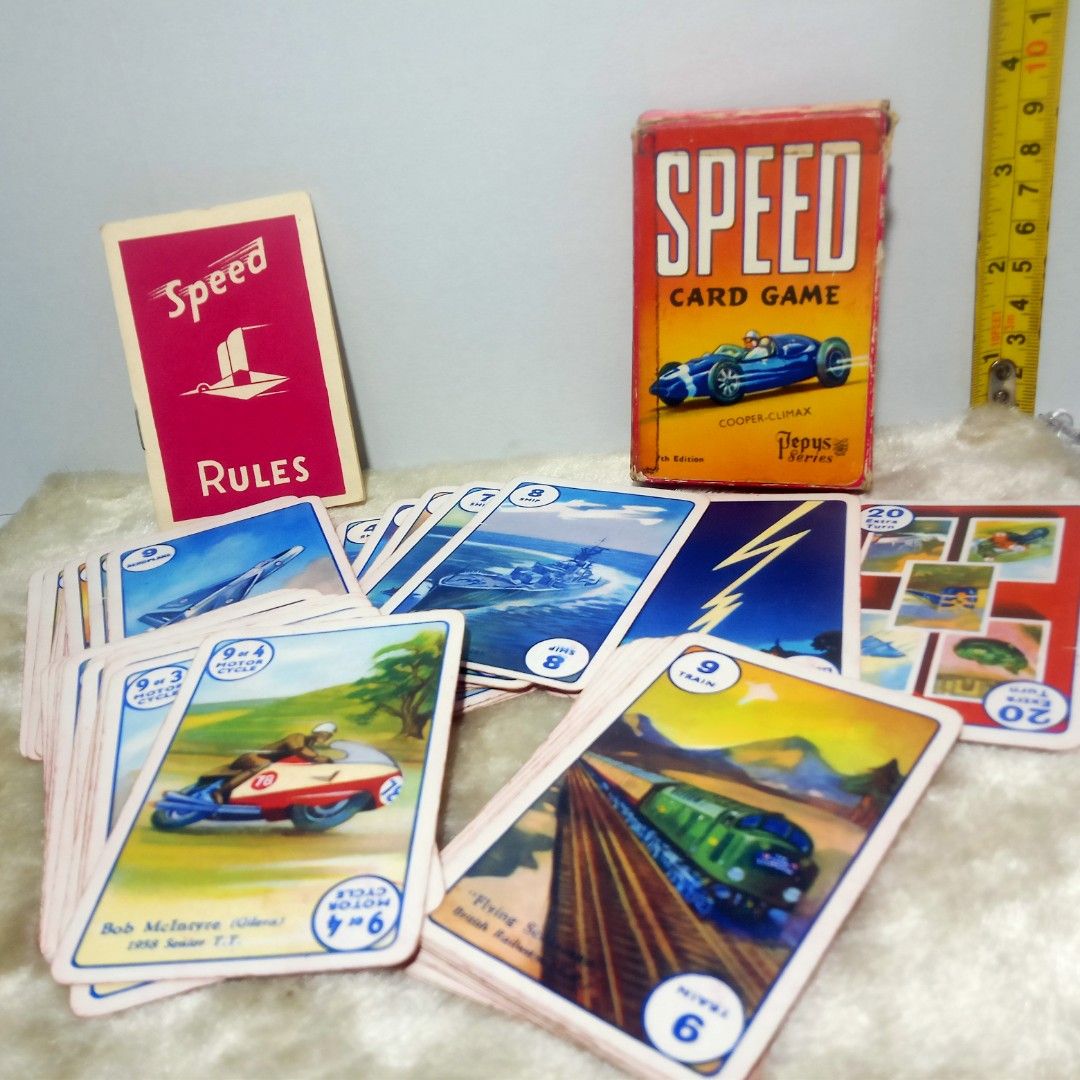 SPEED Card Game PEPYS Series - Complete set - Preloved, Hobbies & Toys ...