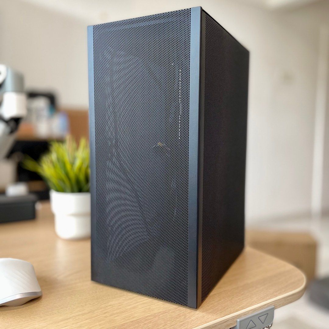 Ssupd Meshlicious Pc Desktop Mini Itx Case Black Full Mesh Pcie 3 0 Computers And Tech Parts