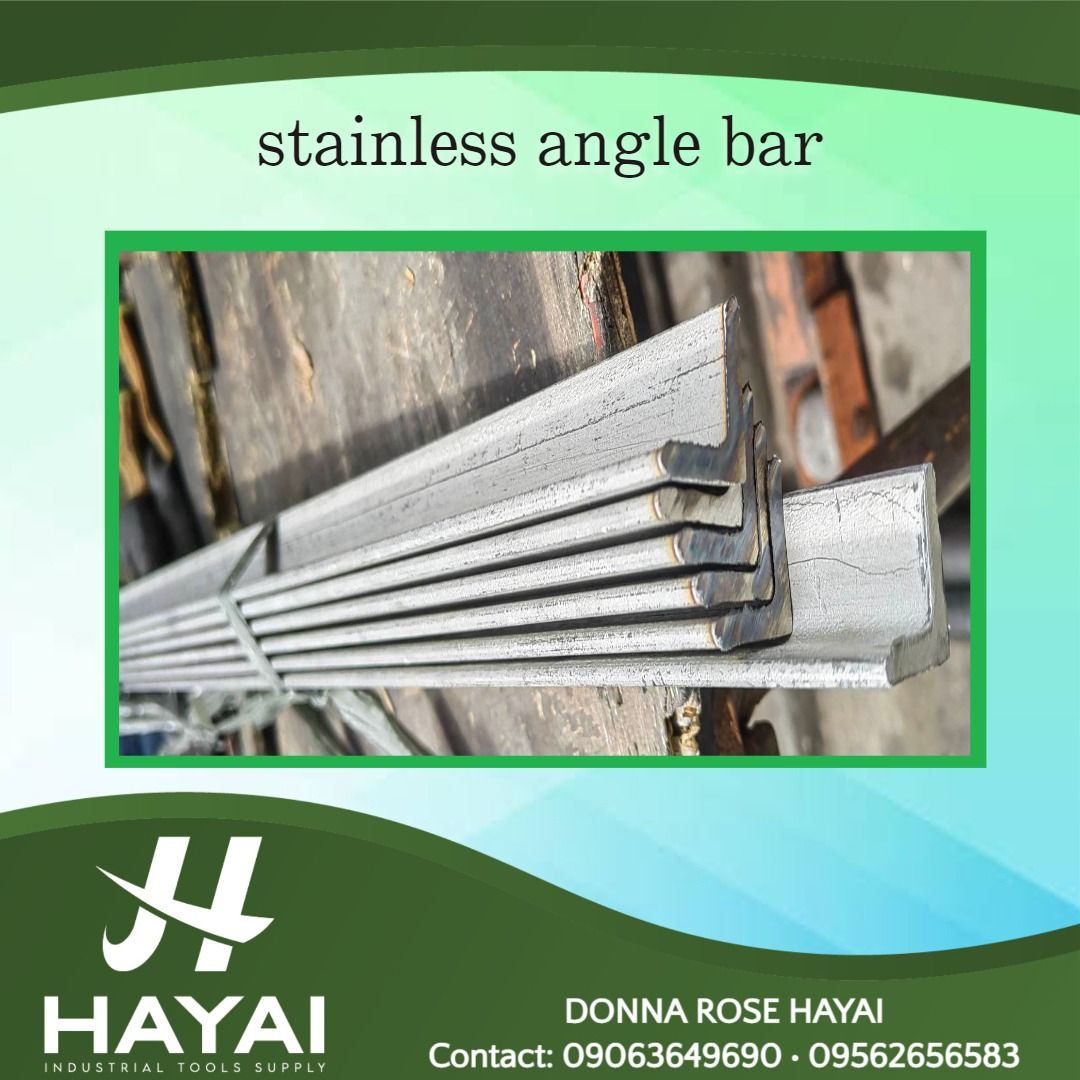 stainless angle bar, Commercial & Industrial, Construction Tools ...
